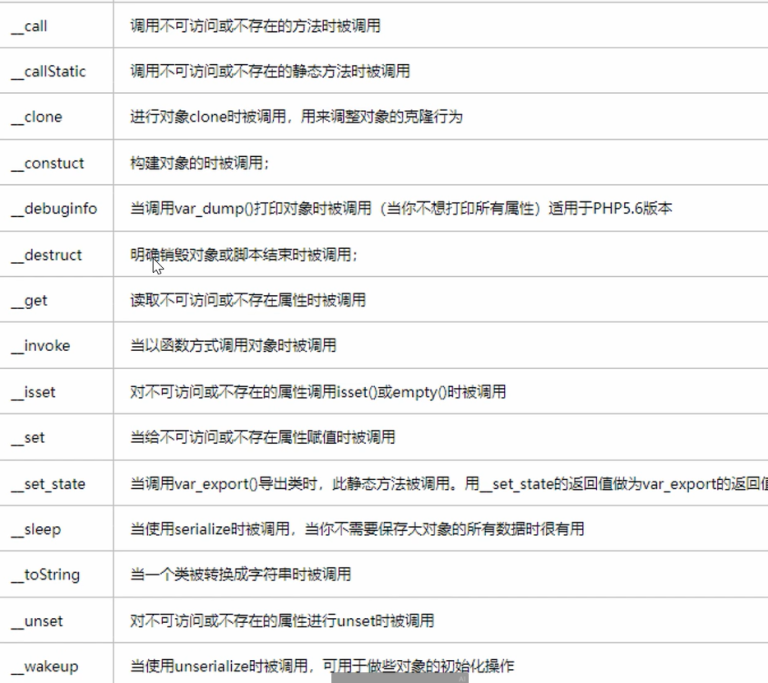 Php反序列化基本知识案例and绕过方法(字符串逃逸)and对框架的pop链构造andphp原生类 秀宝的击球